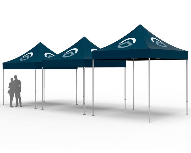 Adding a simple canopy to your outdoor event can elevate the ambiance.